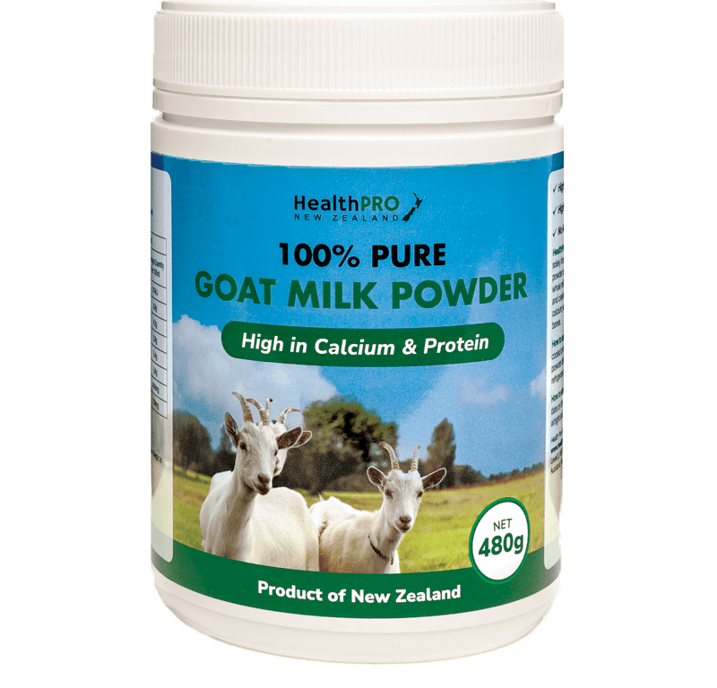 100% 순수 산양 밀크 파우더 480g - Health Pro New Zealand